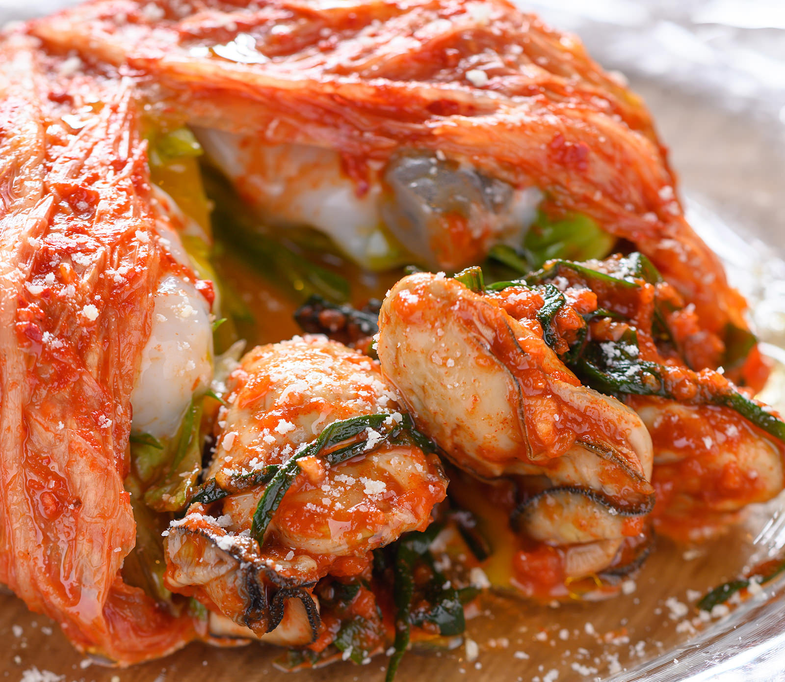 広島はしご牡蠣の｢牡蠣キムチ｣メニュー | カンパイ!広島県 牡蠣ングダム