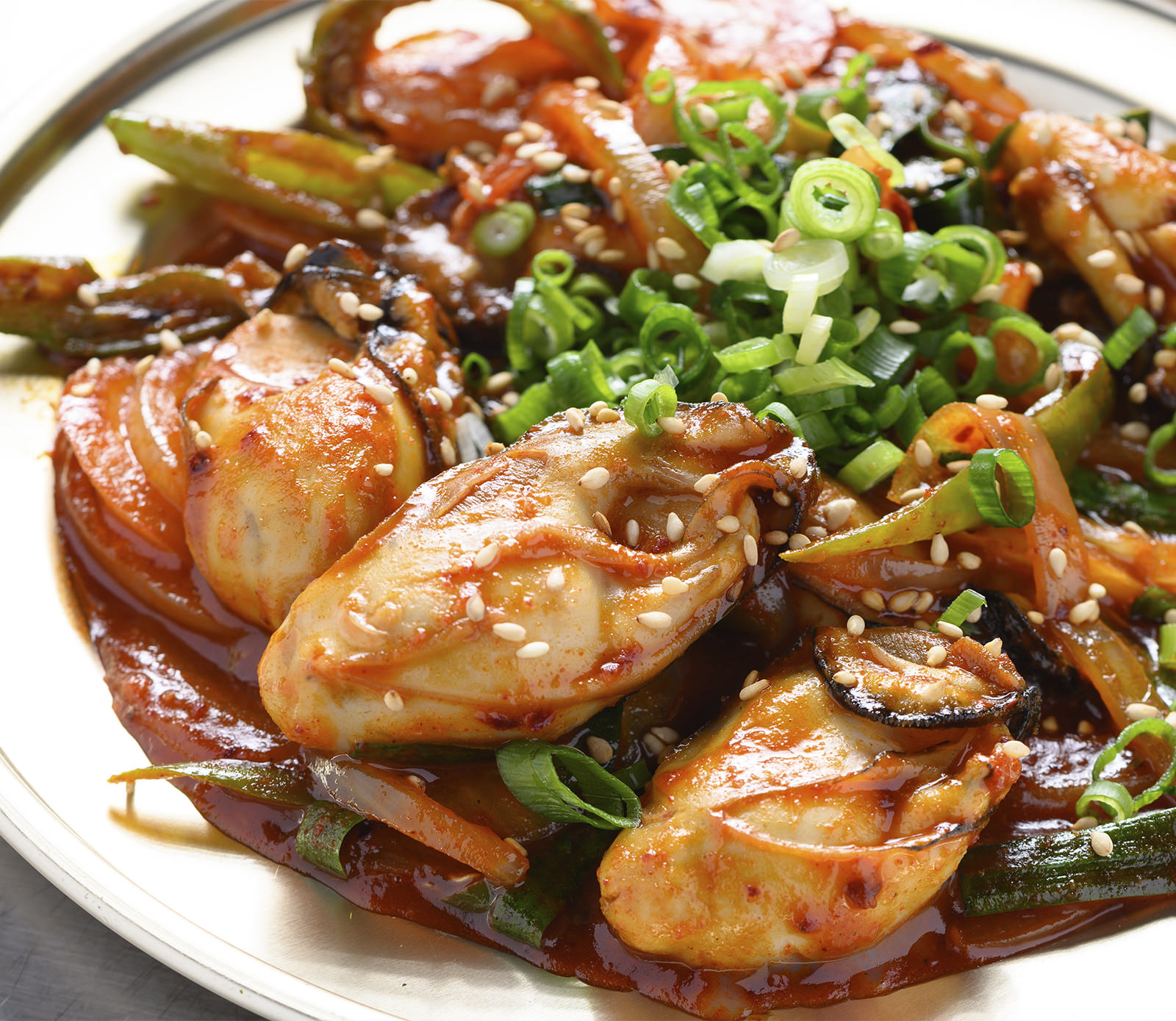 広島はしご牡蠣の｢牡蠣の辛炒め｣メニュー | カンパイ!広島県 牡蠣ングダム